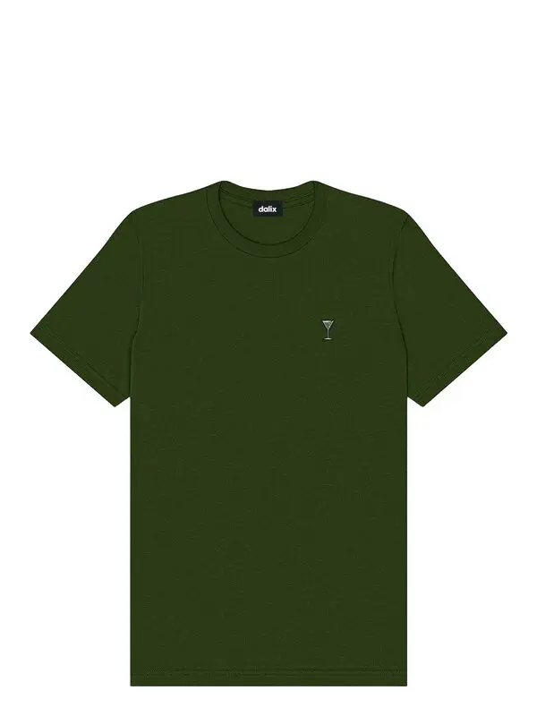 DALIX Martini Cotton Tee - Olive