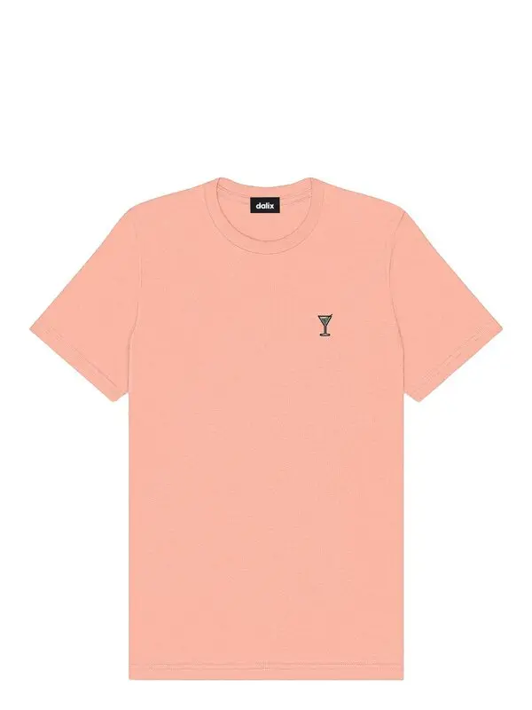DALIX Martini Cotton Tee - Sunset