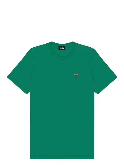 DALIX Coffee Martini Midweight Tee - Kelly Green