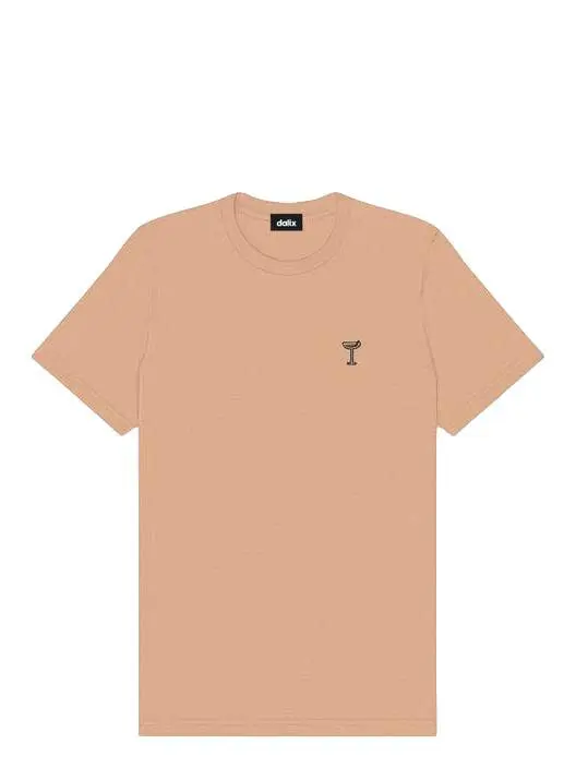 DALIX Coffee Martini Midweight Tee - Peach
