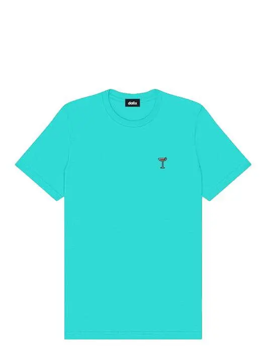 DALIX Coffee Martini Midweight Tee - Teal