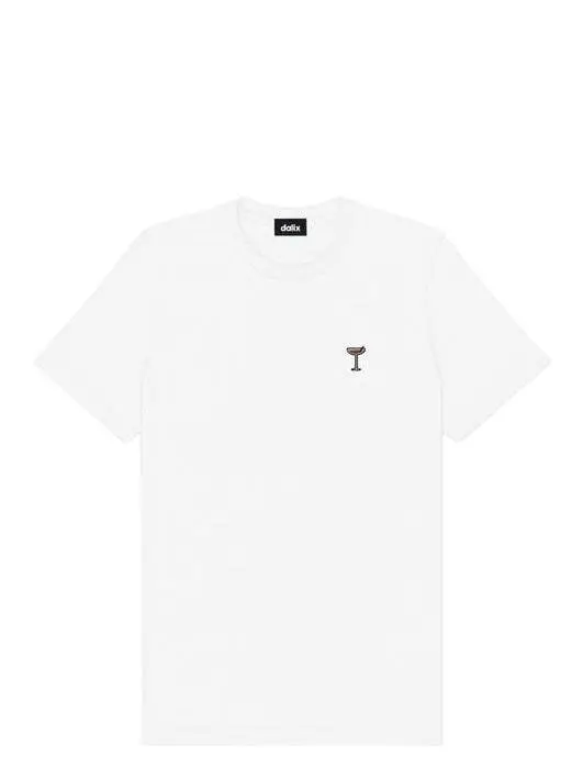 DALIX Coffee Martini Midweight Tee - White