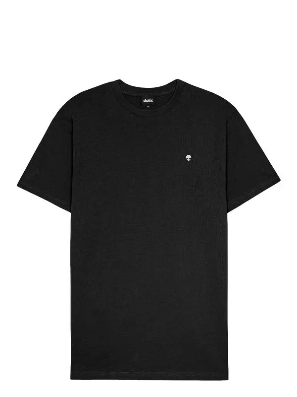 DALIX Lil Alien Soft Heavyweight Tee - Black