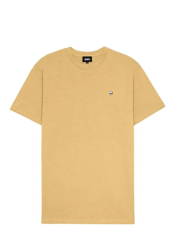 DALIX Lil Alien Soft Heavyweight Tee - Vin Gold