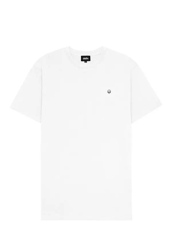 DALIX Lil Alien Soft Heavyweight Tee - White