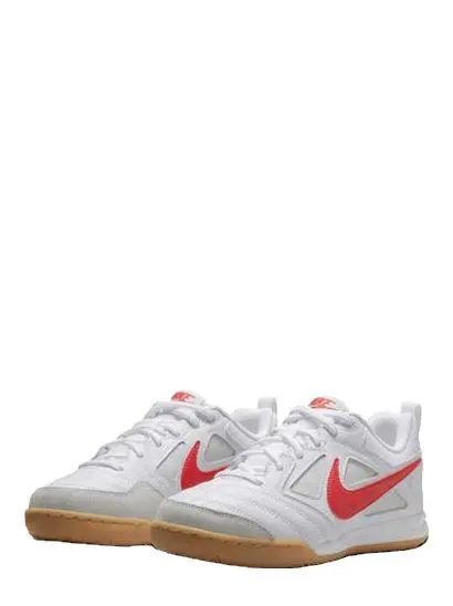 Nike Gato Soccer Sneaker - White/gum Yellow/red