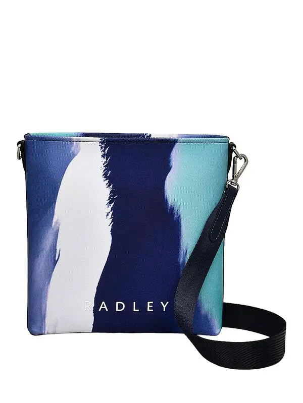 RADLEY Southwell Gardens Stripe Ziptop Crossbody Bag - Ink