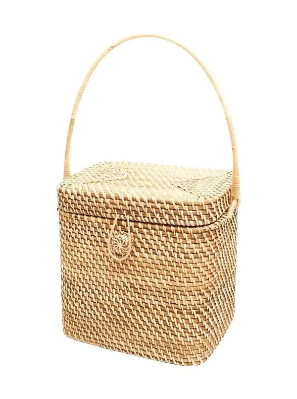 KUBO Woven Picnic Basket - Rattan