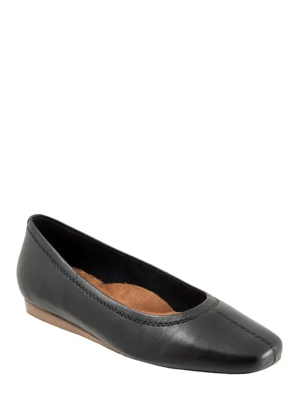 Softwalk Vera Cruz Flat - Black