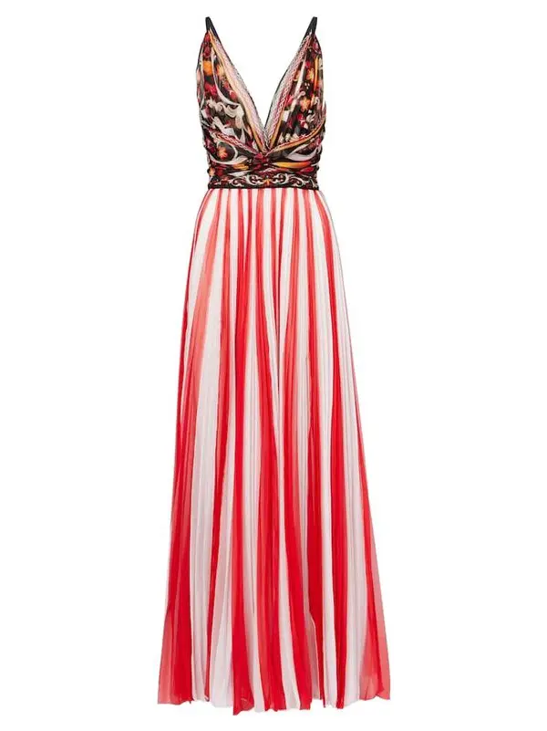 Dolce & Gabbana Printed Maxi Dress - Multicoloured