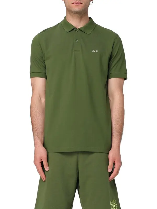 SUN 68 Polo Shirt - Green