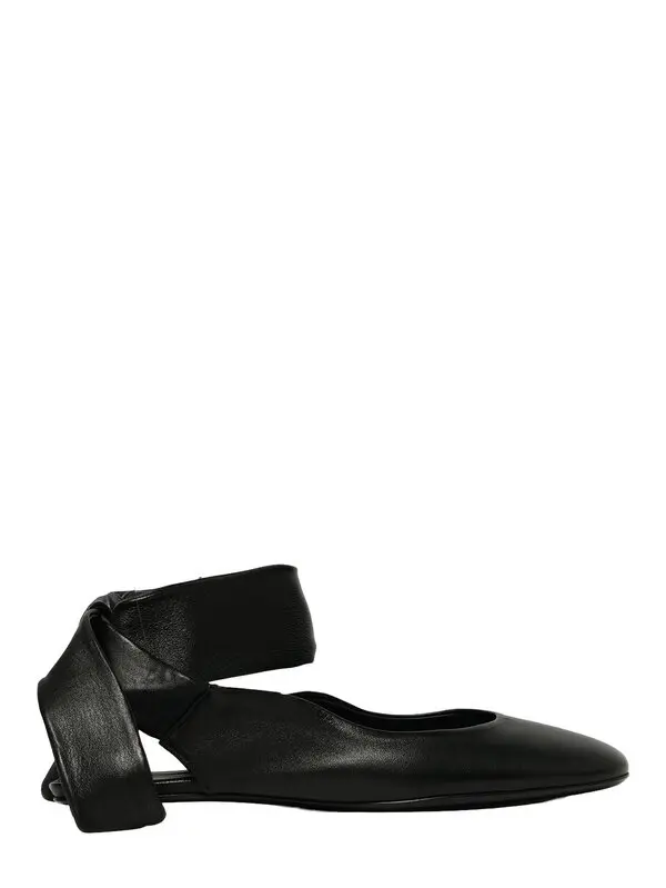 Attico Ballet Flat - Black