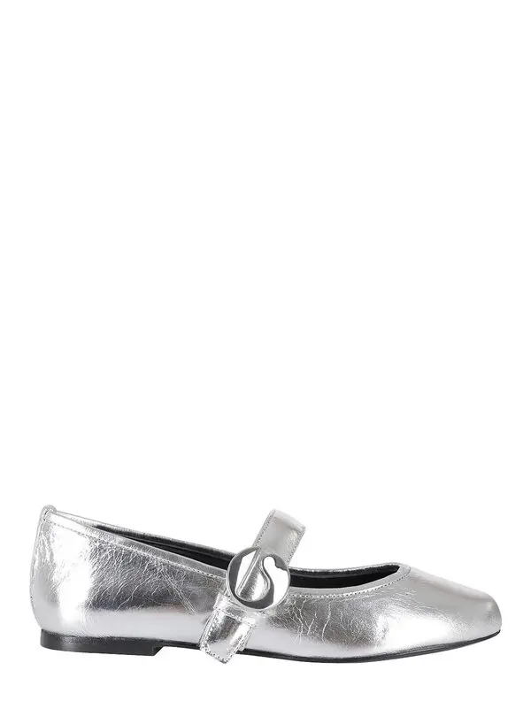 Coperni Ballet Flat - Silver
