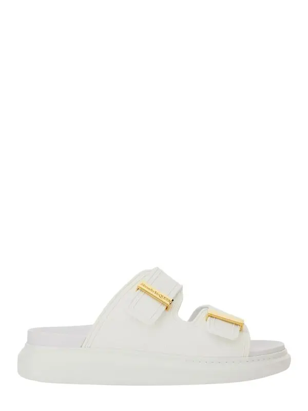 Alexander McQueen Heeled Sandal - Ivory