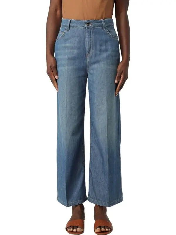 KAOS Wide Leg Jeans - Denim