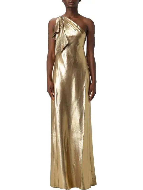 Ralph Lauren Metallic Gown - Gold
