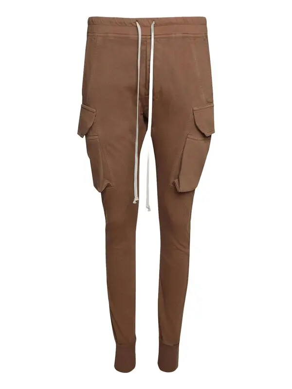 Rick Owens Mastodon Cut Joggers 'khaki Brown - Tan