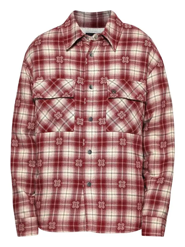 Amiri Padded Overshirt 'deep - Red