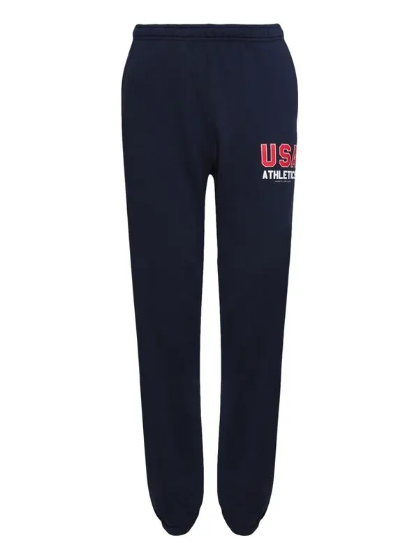 SPORTY & RICH Usa Athletics Sweatpant - Blue