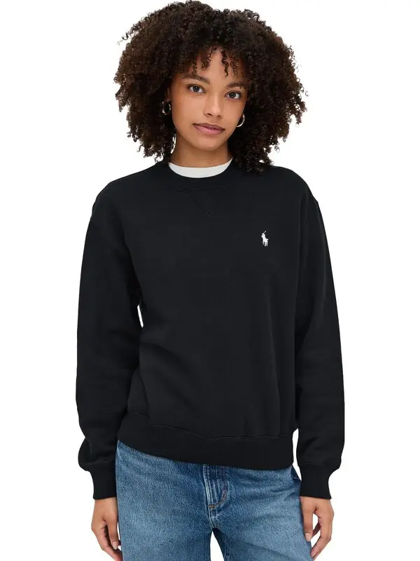 Polo Ralph Lauren Crew Neck Sweatshirt - Polo Black