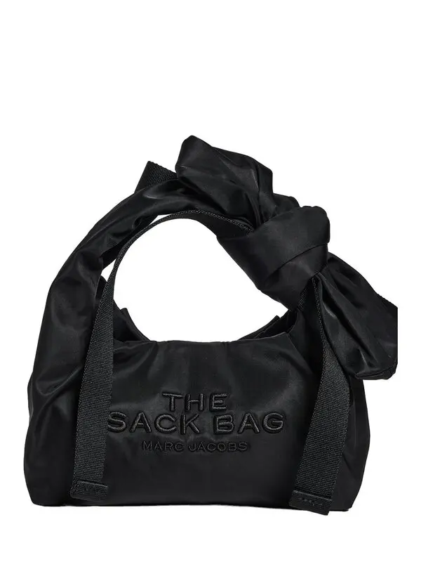 Marc Jacobs The Bow Nylon Mini Sack Bag - Black