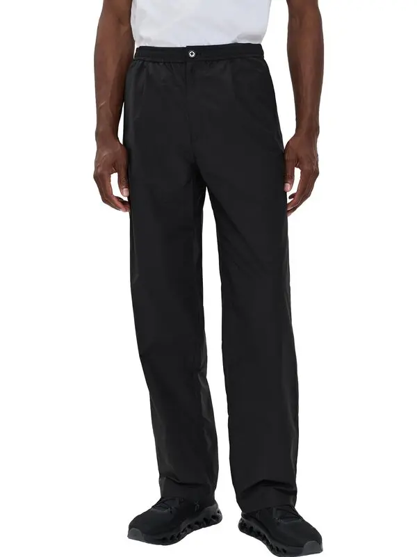 Theory Pleated Drawstring Trousers - Black
