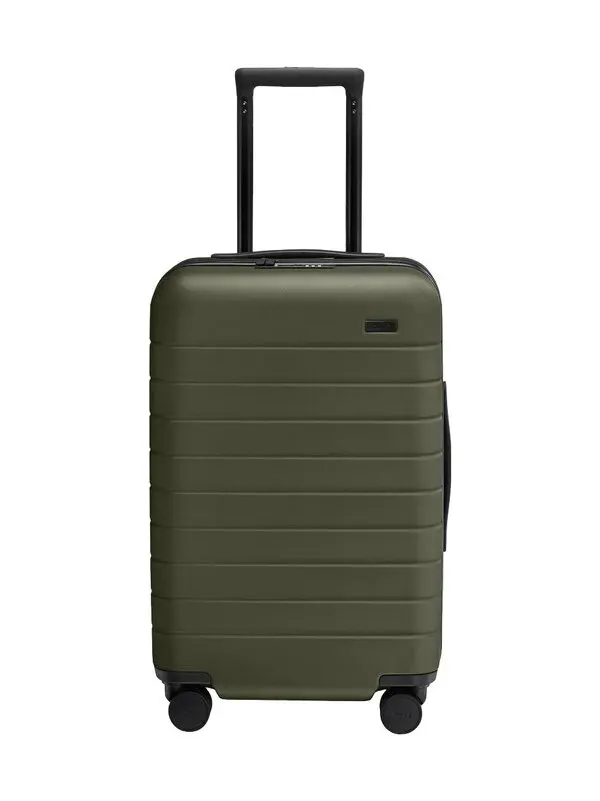 AWAY The Carry-on Flex Suitcase - Olive Green