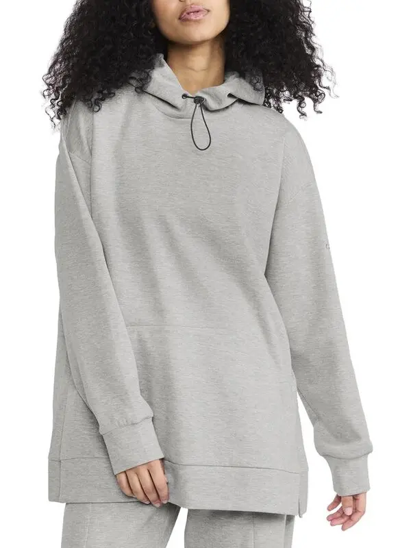 CRAFT Adv Join Jersey Hooded Pullover - Grey Melange