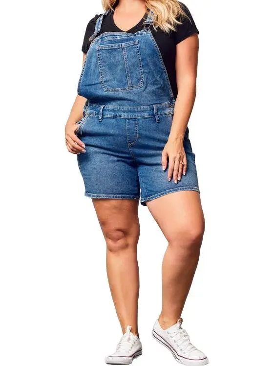 SLINK JEANS Denim Shortalls - Genesis