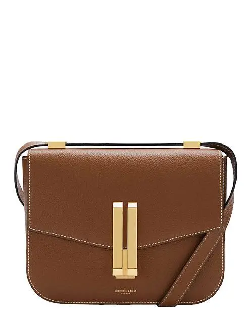 DEMELLIER The Vancouver Leather Cross-body Bag - Tan