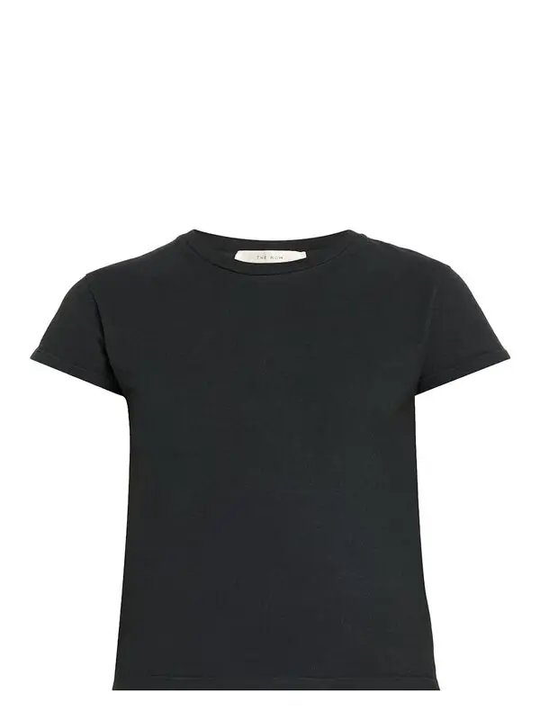 THE ROW Tori Shrunken T-shirt - Black