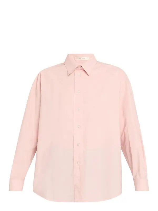 THE ROW Millerina Classic Button-front Shirt - Dusty Pink