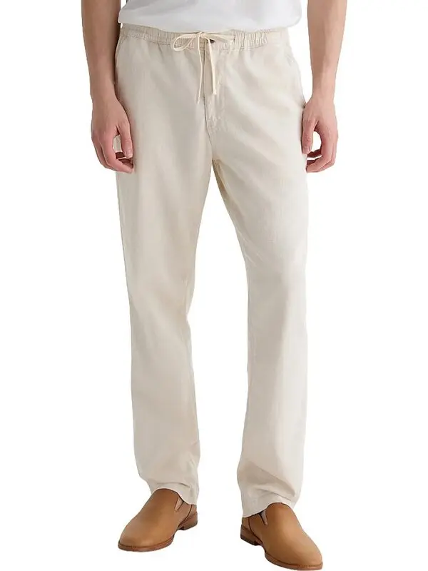 Ag Tate Relaxed Fit Drawstring Pants - Natural