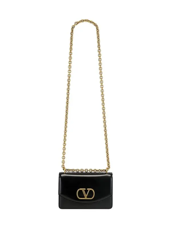Valentino Garavani Vain Small Shoulder Bag - Nero