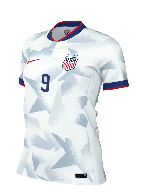 Nike Mallory Swanson Uswnt 2025 Stadium Home Dri-fit Soccer Jersey - White