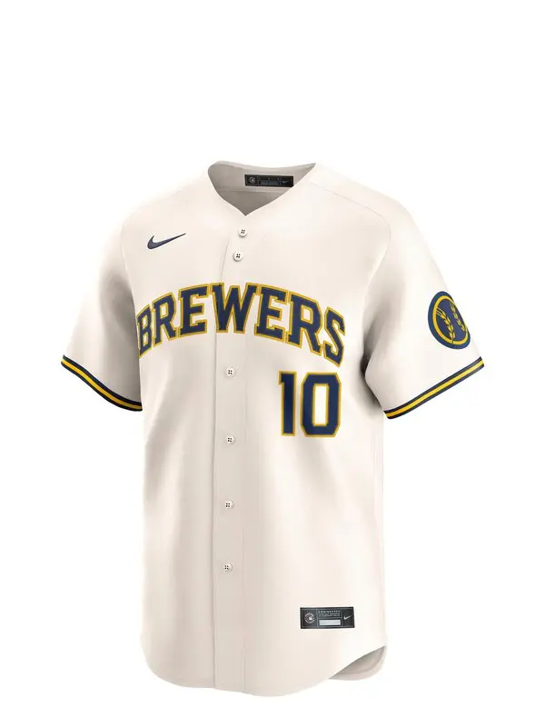 Nike Sal Frelick Milwaukee Brewers Dri-fit Adv Mlb Limited Jersey - Brown