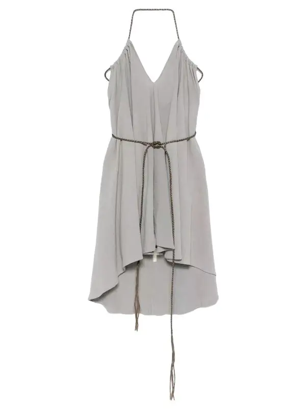 Caravana Open-back Dress - Grey