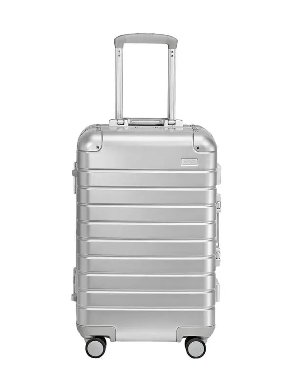 AWAY The Bigger Carry-on Suitcase: Aluminum Edition - Silver