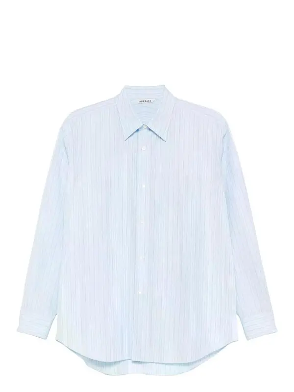 Auralee Cotton Shirt - Blue