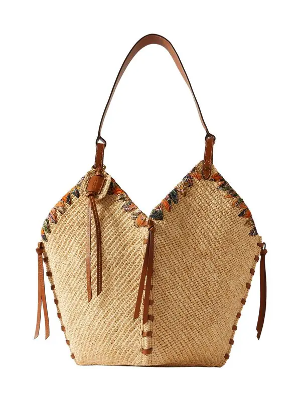Isabel Marant - Isabel Marant Tampa Raffia Shoulder Bag