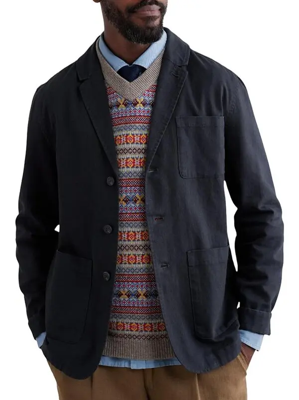 SEASALT CORNWALL Tollgate Jacket - Inkwell