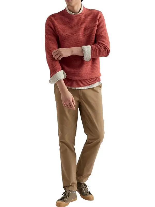 SEASALT CORNWALL Mizzen Sweater - Dusty Copper
