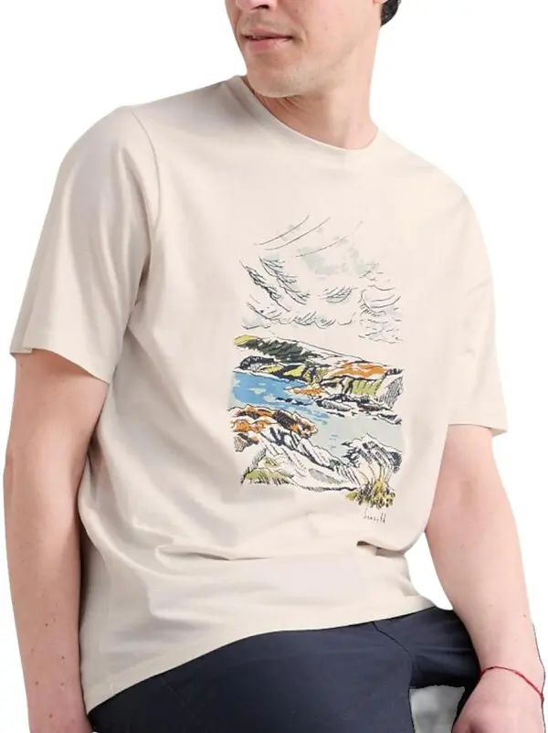 SEASALT CORNWALL Midwatch T-shirt - Broughton Bay Chalk