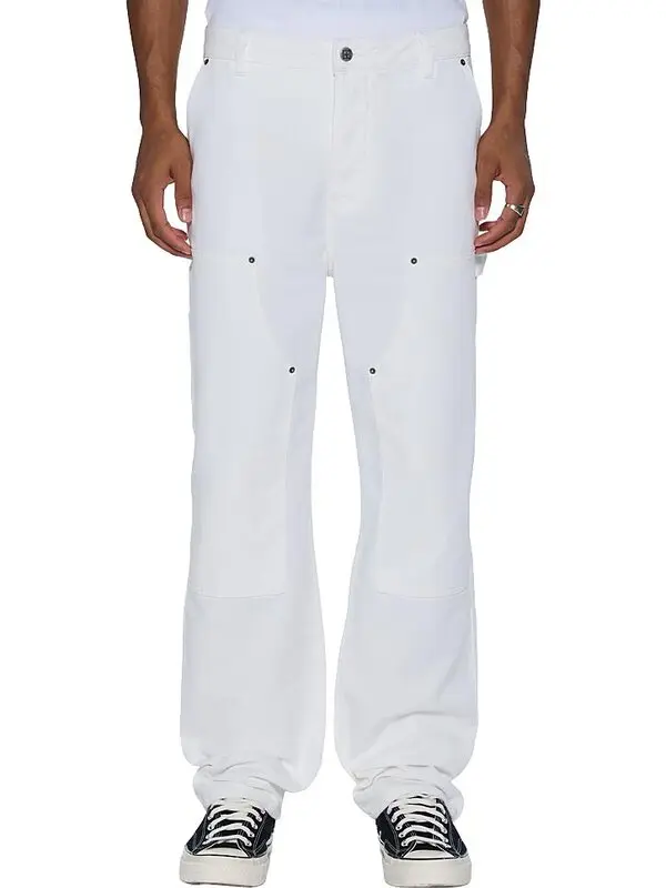 Ksubi Operator Arktik Relaxed Fit Pants - White
