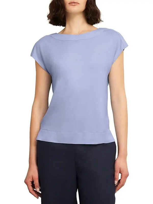 HOBBS LONDON Viviana Top - Maya Blue