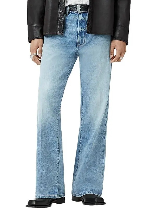 John Varvatos Silas Straight Fit Jeans - Powder Blue