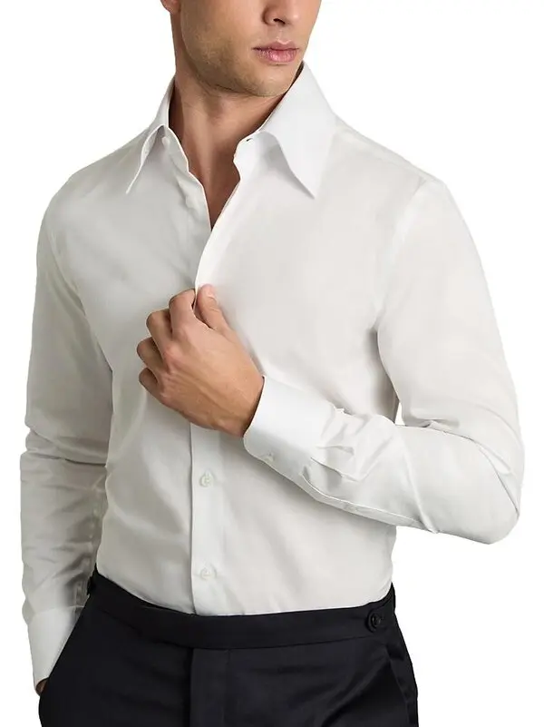 REISS Caldwell Regular Fit Shirt - White