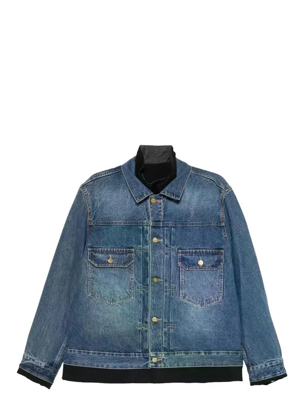 Sacai Denim Jacket - Black
