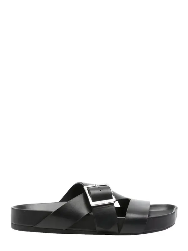 Loewe Ease Buckled Sandals - Black