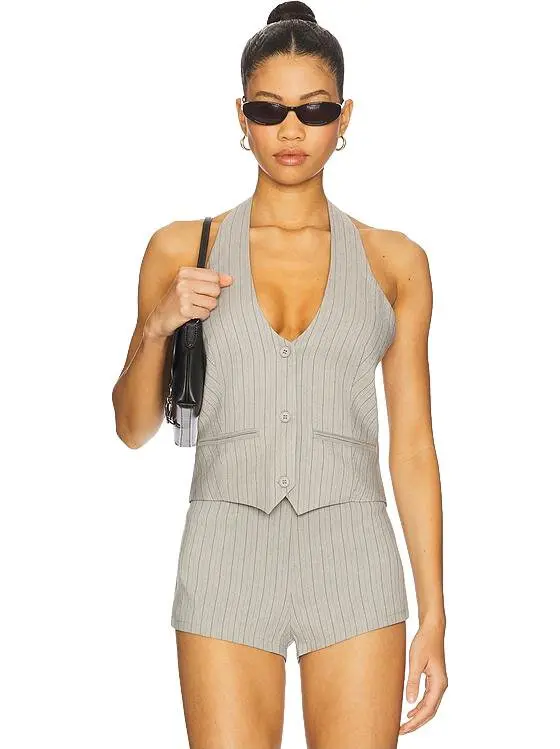 Lioness Renewal Halter Top - Grey